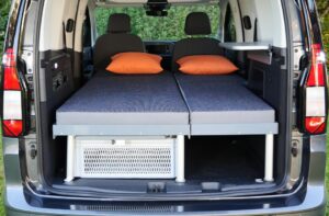 VW Caddy Camper mit Fix camping, modulares System